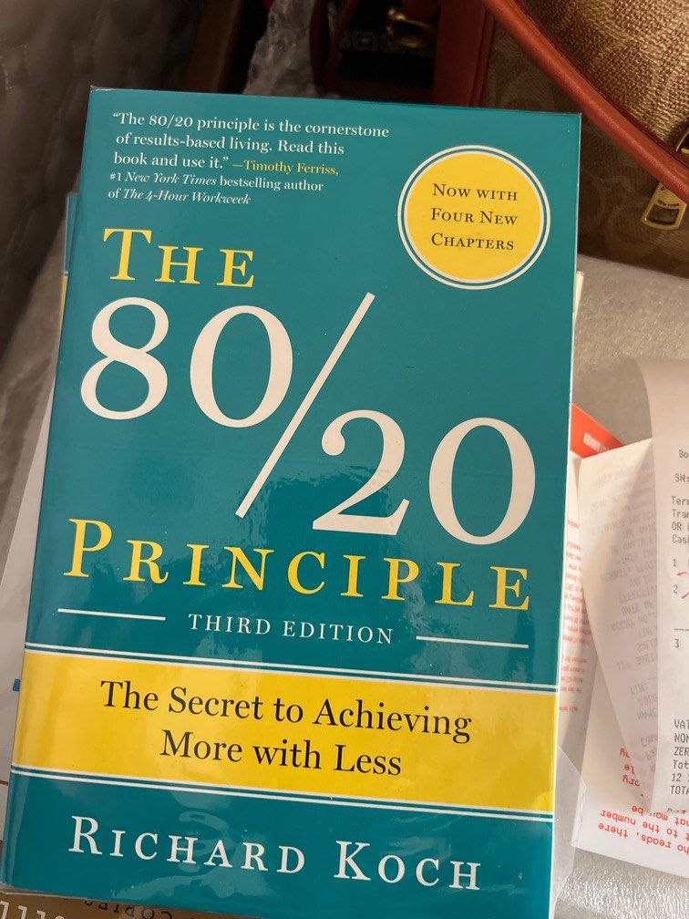 80/20 Principle, Hobbies & Toys, Books & Magazines, Fiction & Non ...