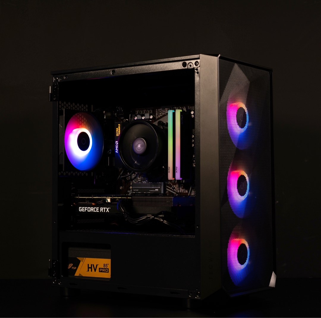 *NEW YEAR 4060 FLASH DEALS + Ryzen 5 5600 custom pc custom computer ...