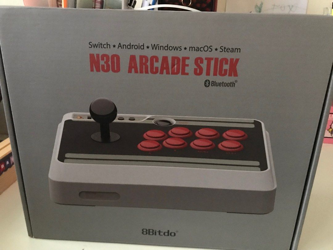8 bitdo N30 Arcade Stick, Video Gaming, Gaming Accessories, Controllers ...