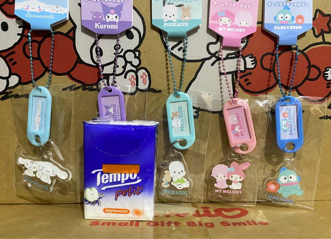 名牌匙扣仔 sanrio kuromi cinnamoroll melody hangyodon pochacco pc狗 水怪 海怪 玉桂狗 ...