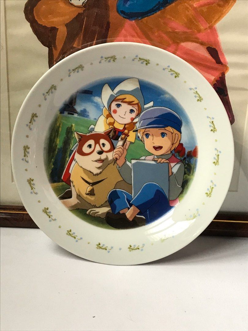 A Dog of Flanders Collectible Limited Edition Deco Plates by Nippon ...