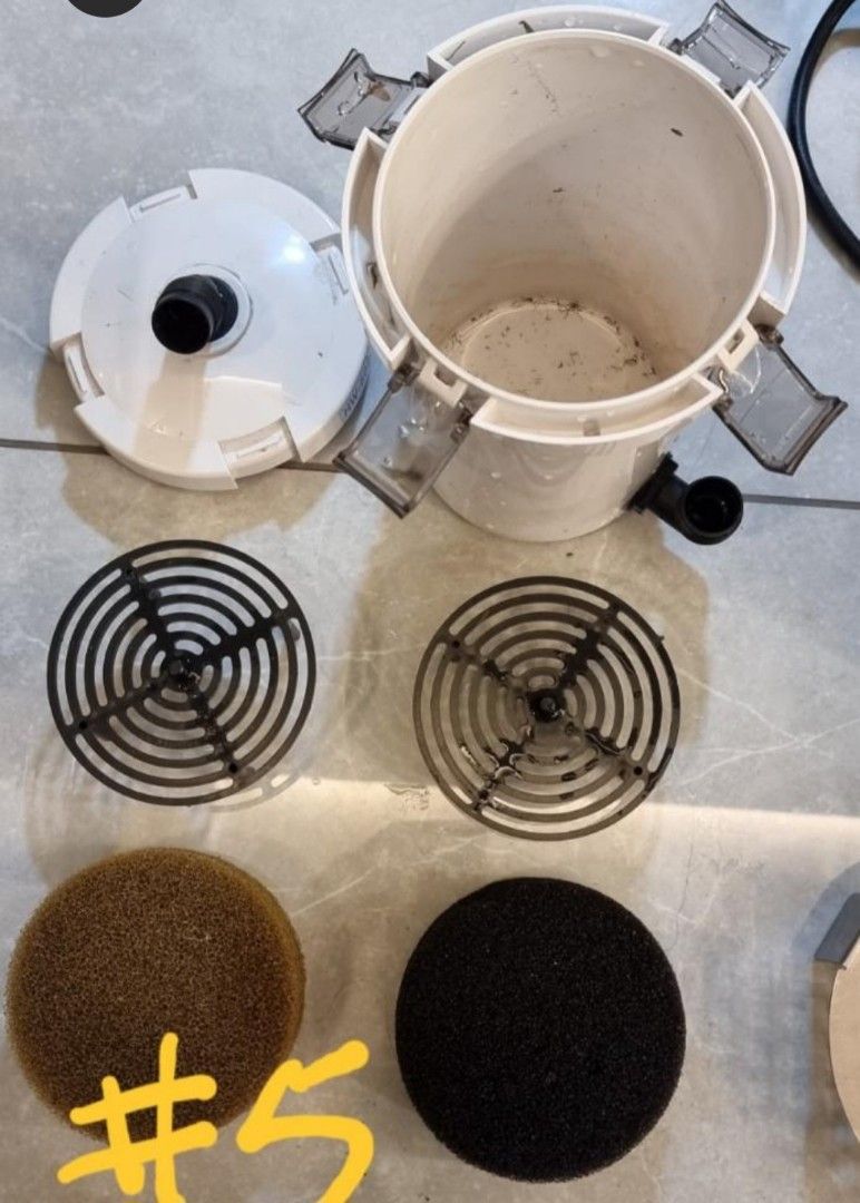 ADA style stainless steel jet filter canister aquarium, Pet Supplies ...