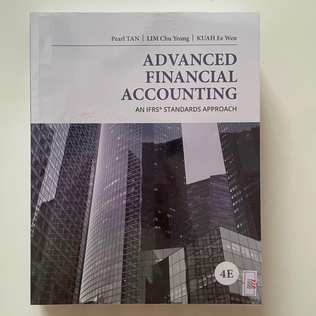 Advances Financial Accounting Textbook - 4th Edition, Hobbies & Toys ...