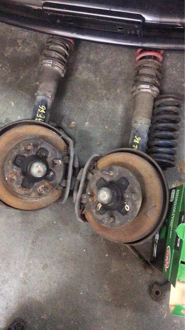 AE86 front adjustable suspension left & right, Auto Accessories on ...