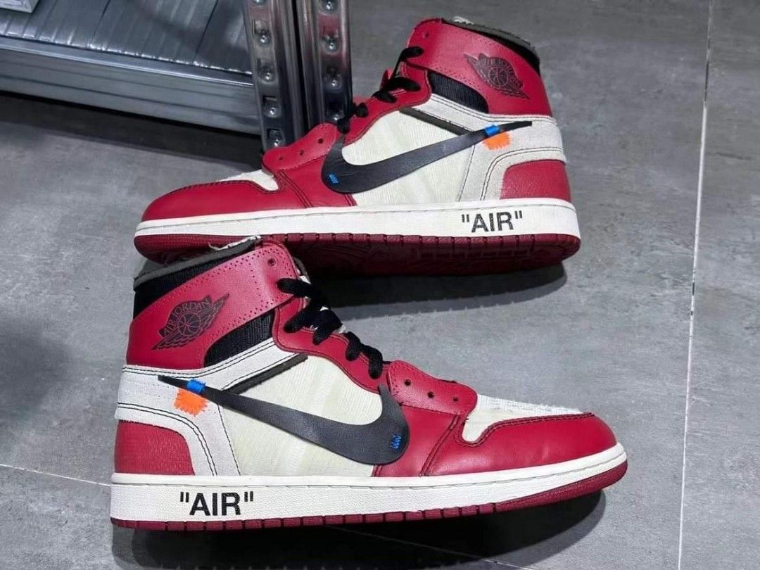 Air jordan x offwhite chicago, Men's Fashion, Footwear, Sneakers on ...