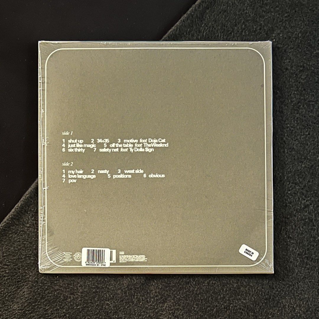 Ariana Grande - Positions Exclusive Limited Edtion Glow In The Dark Green Vinyl, Hobbies & Toys ...