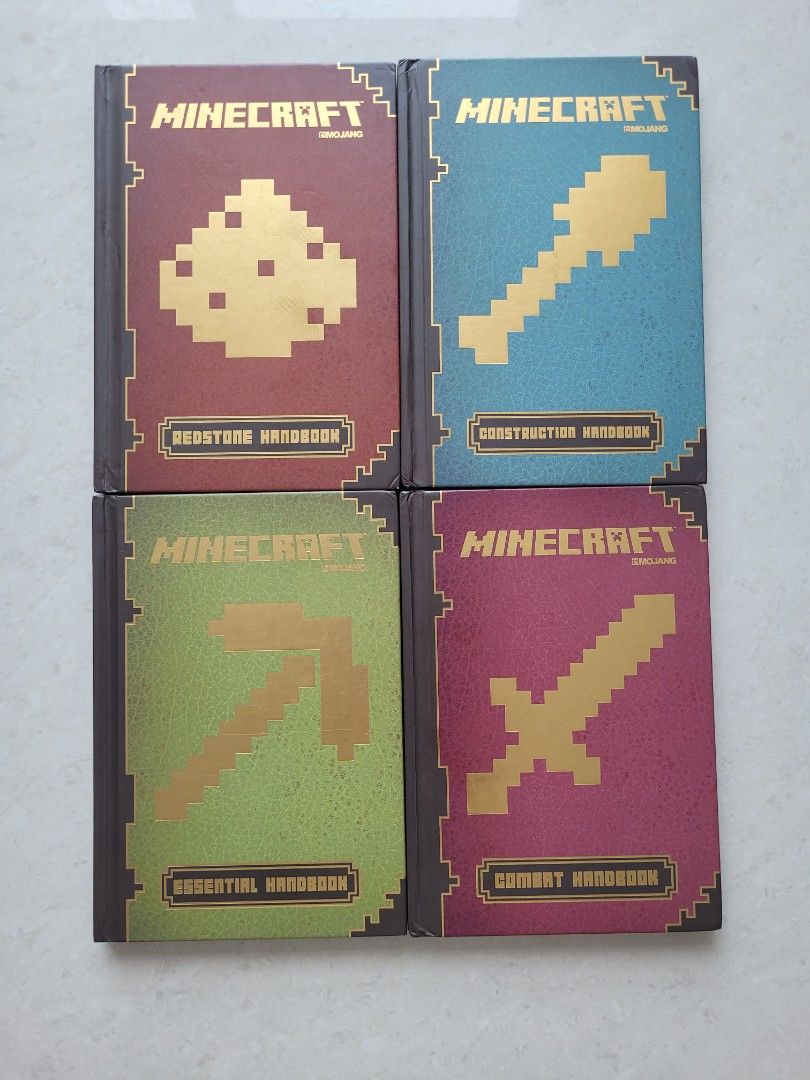 Authentic Minecraft "The Complete Handbook Collection", Hobbies & Toys ...
