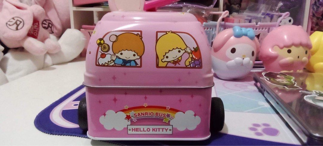 AUTHENTIC SANRIO TIN CAN BUS ORGANIZER on Carousell