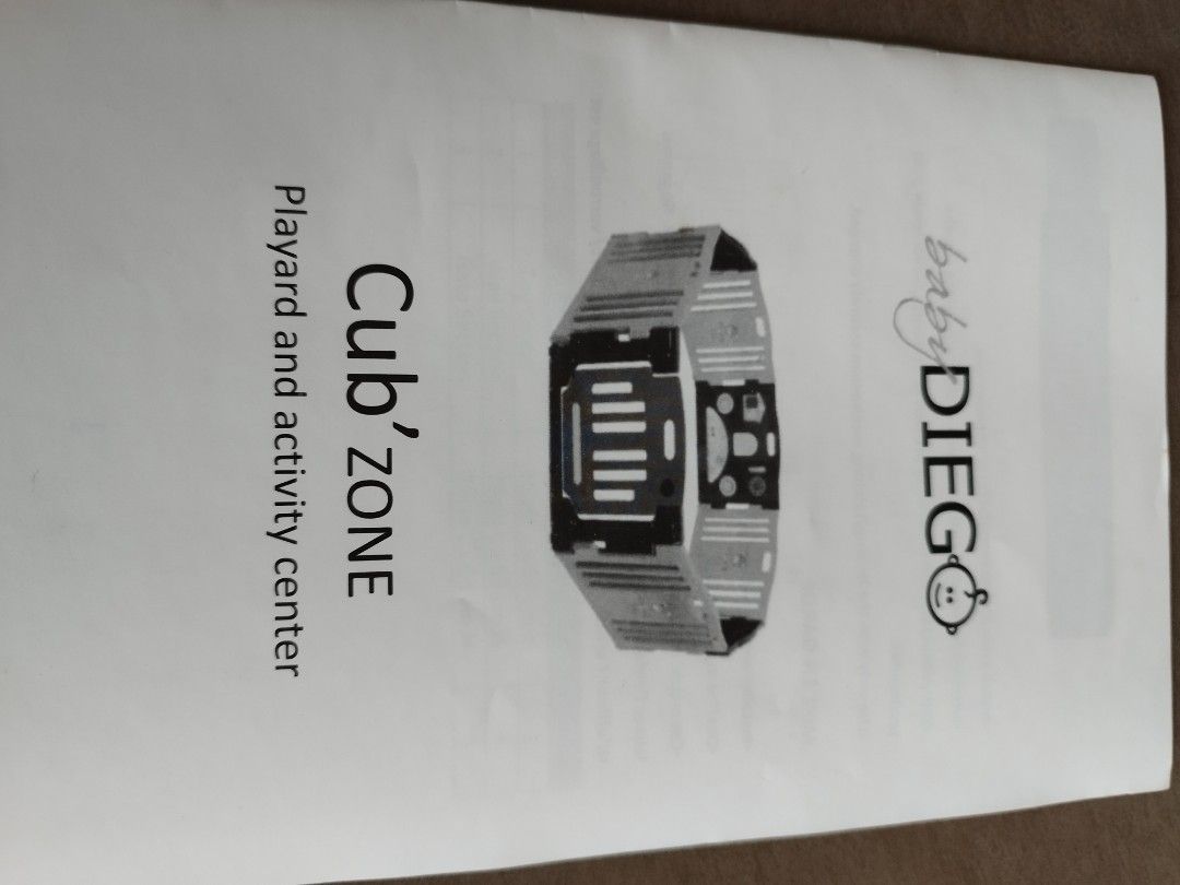 Used condition Baby Diego cub zone playard and activity center playpen ...