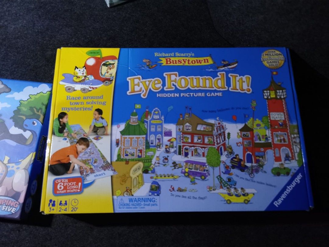 Baby Dinosaur Rescue Board Game Eye Found It game, Hobbies & Toys, Toys ...