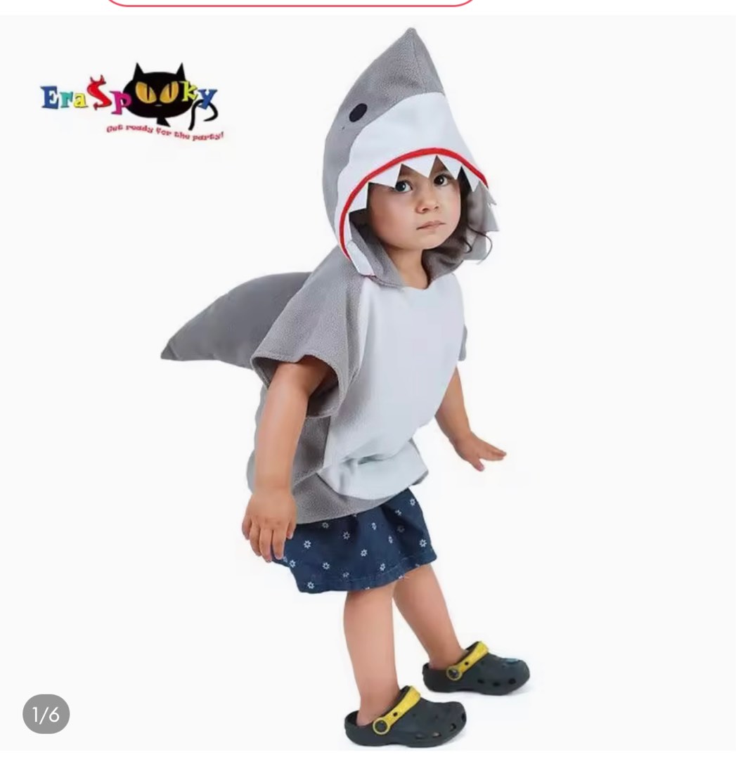 Baby shark costume, Babies & Kids, Babies & Kids Fashion on Carousell