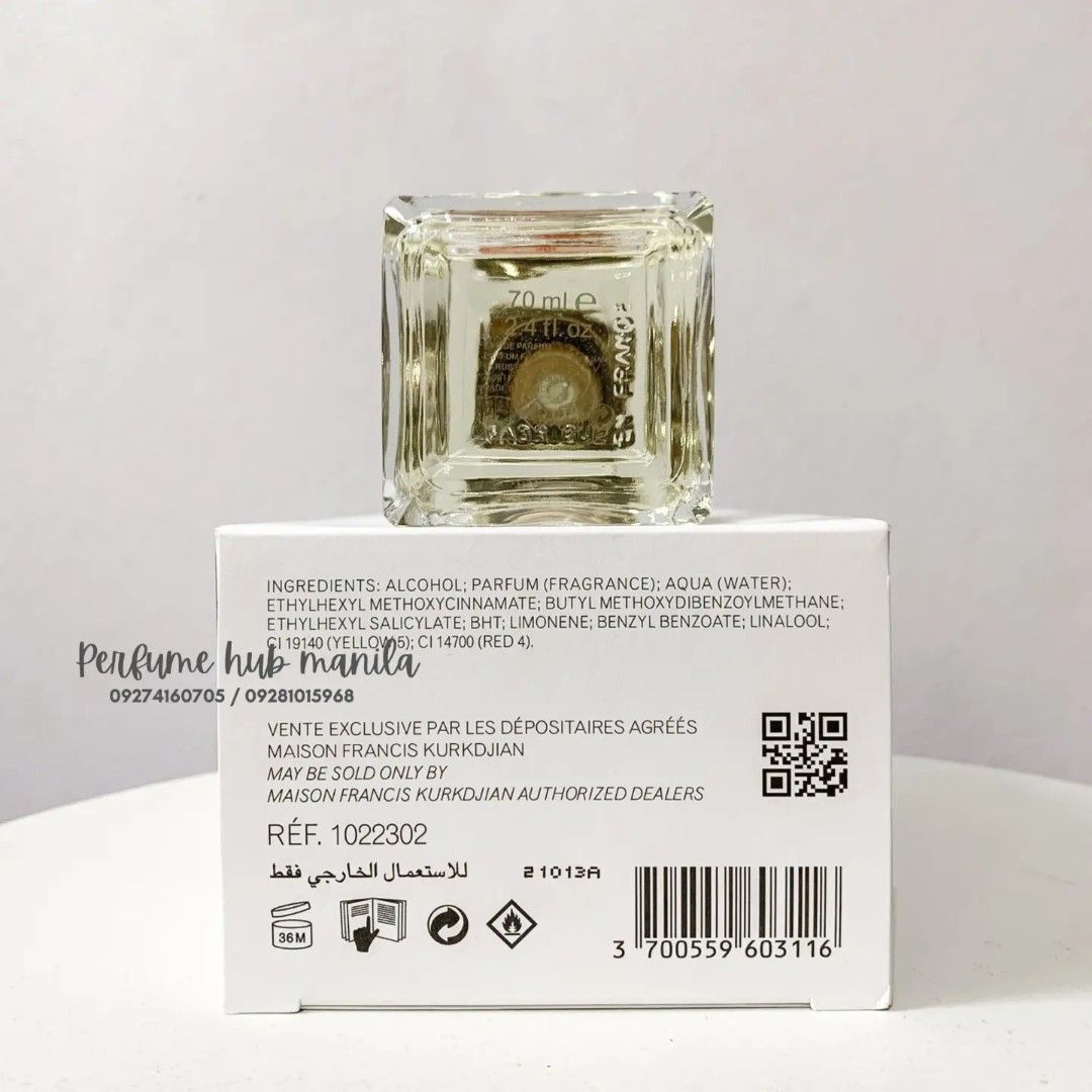 Baccarat rouge 540 EDP US TESTER, Beauty & Personal Care, Fragrance ...