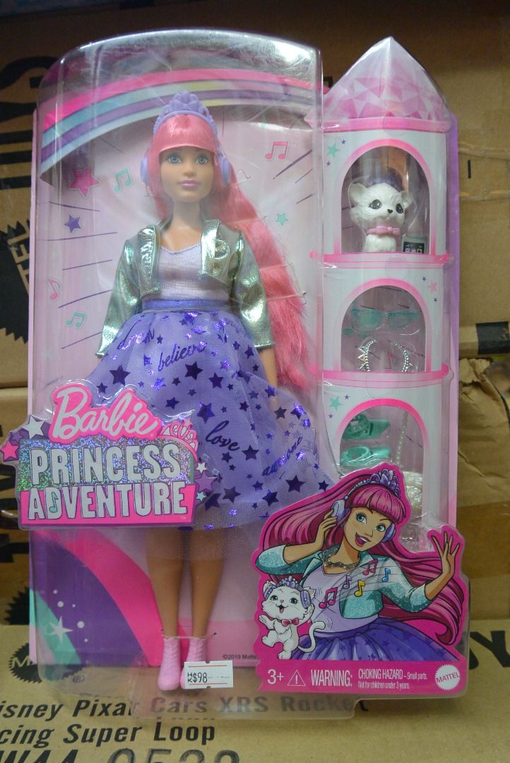 Barbie Princass Adventure Deluxe Princess Asst. GML75, 興趣及遊戲, 玩具 & 遊戲類 ...