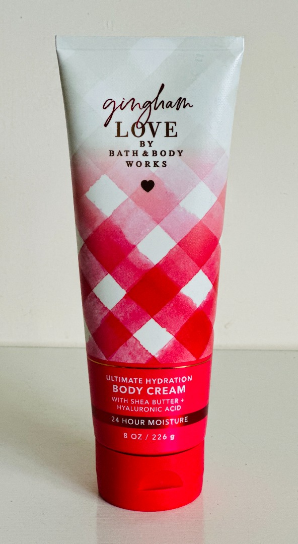 BATH & BODY WORKS HYDRATING BODY CREAM W/ SHEA BUTTER + HYALURONIC ACID - GINGHAM LOVE, Beauty ...