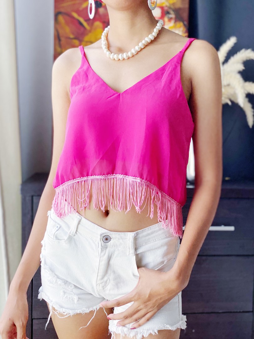 Beach Cropped Top on Carousell