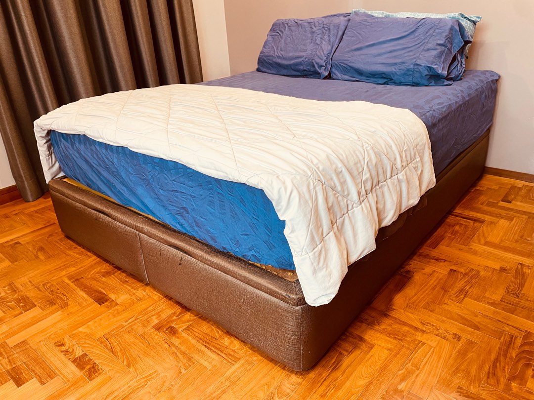 Bed divan (only), Furniture & Home Living, Furniture, Bed Frames ...