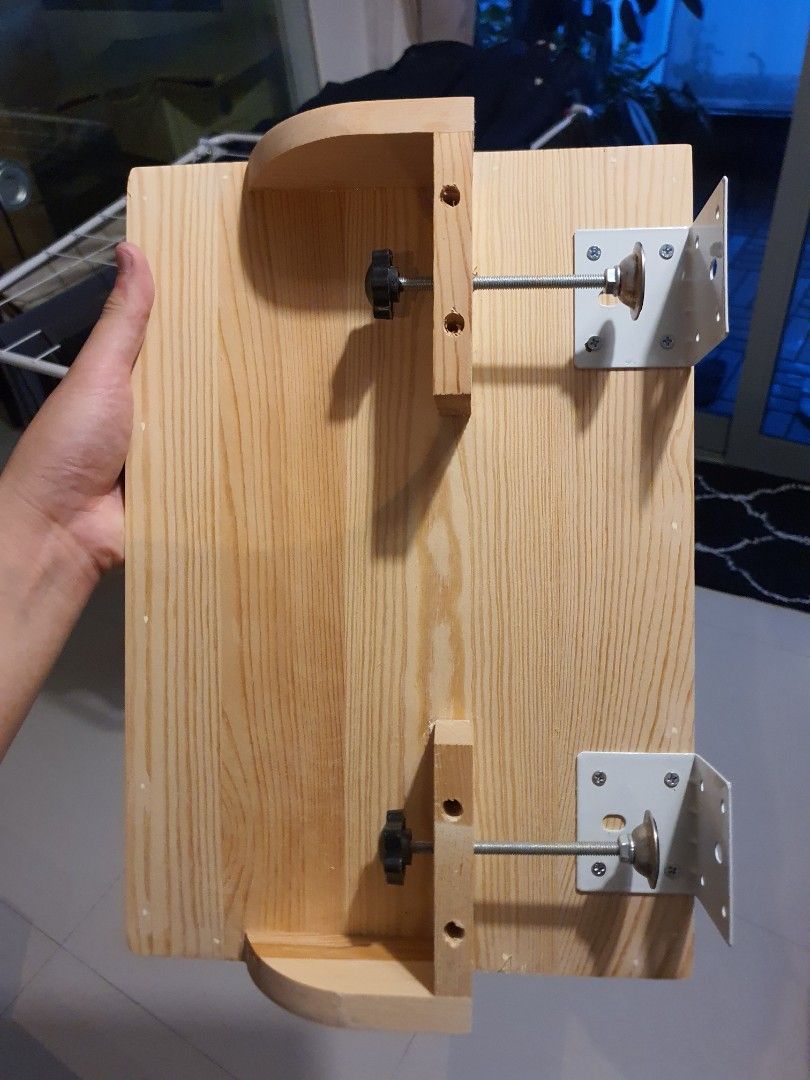 Bedside shelf table clamp on, Furniture & Home Living, Furniture ...