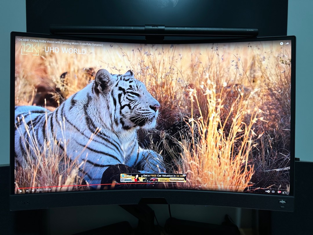 BenQ mobiuz ex2710r gaming monitor, Computers & Tech, Parts ...