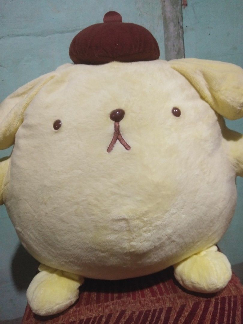 Big Sanrio Pompompurin Plushie on Carousell