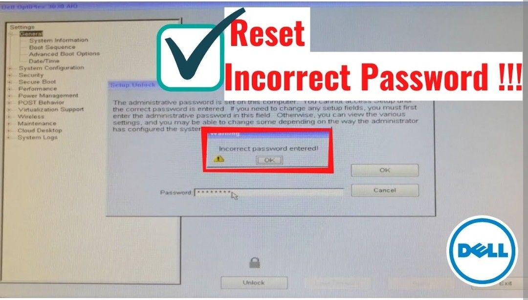 BAIKI MASALAH DI BIOS LAPTOP & PC | BIOS PASSWORD LOCKED REMOVE ...