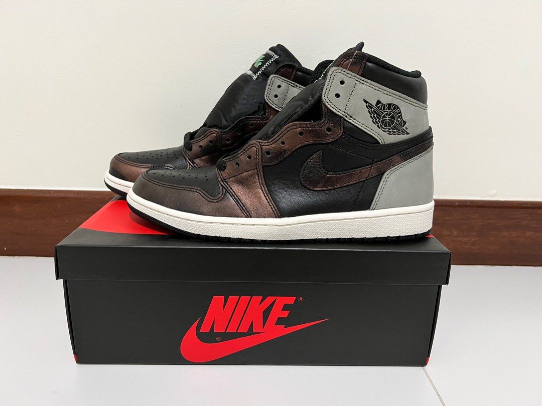 BNIB Air Jordan 1 Retro High Army Rust Shadow Patina US9.5, Men's ...