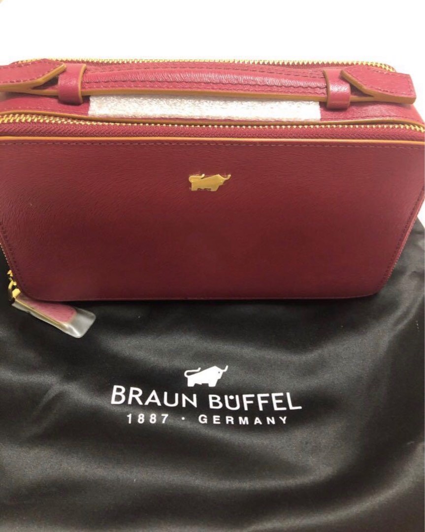Braun Buffel Crossbody bag (RED), Women's Fashion, Bags & Wallets ...