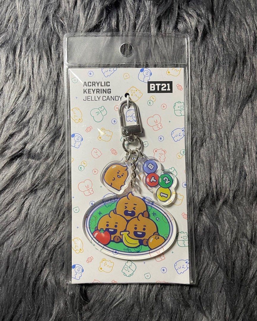 BT21 Shooky Acrylic Keyring, Hobbies & Toys, Memorabilia & Collectibles, K-Wave on Carousell