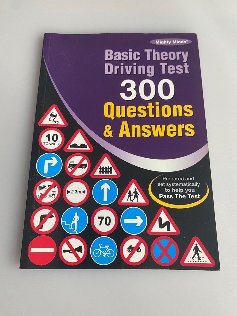 Basic Theory Driving Test Questions, Hobbies & Toys, Books & Magazines ...