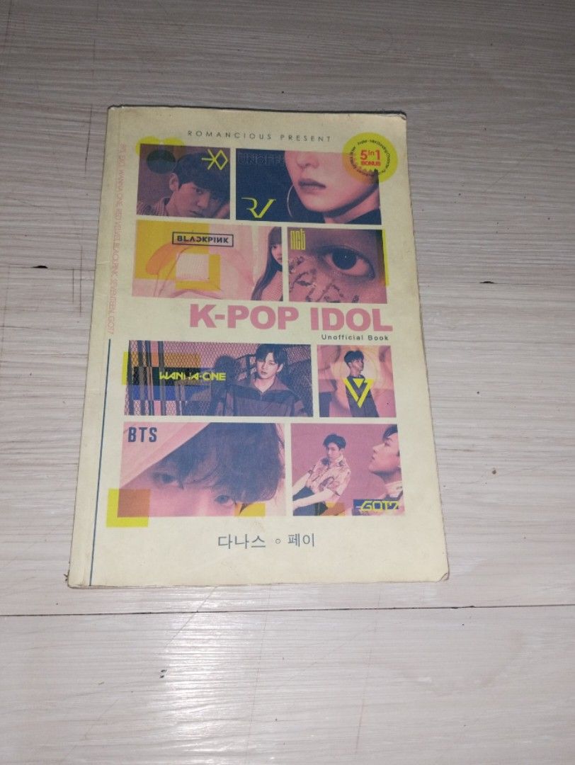 Buku Kpop Idol, Buku & Alat Tulis, Buku di Carousell