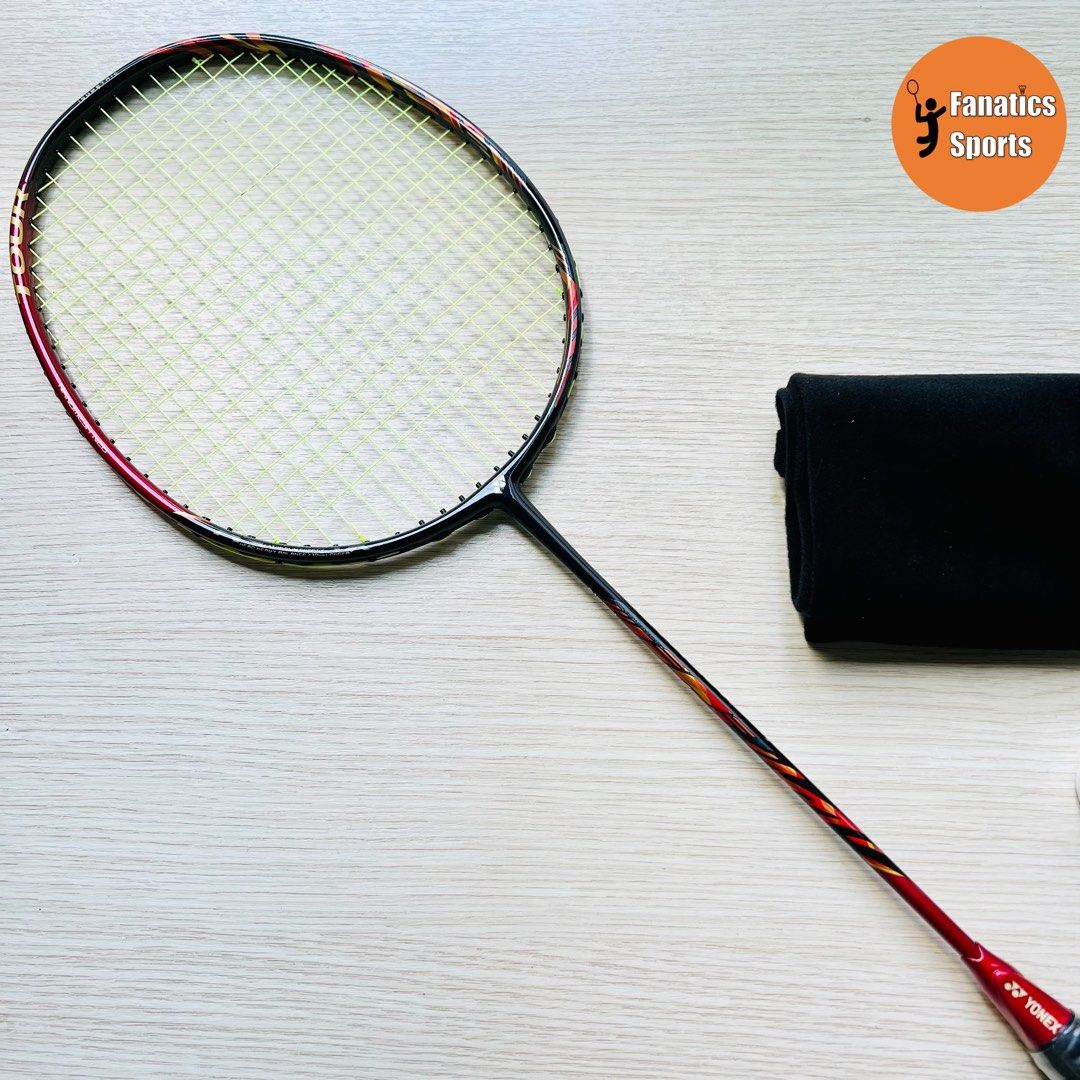 [Bundle] Brand New Yonex Li Ning Astrox 99 Tour Badminton Racket strung ...