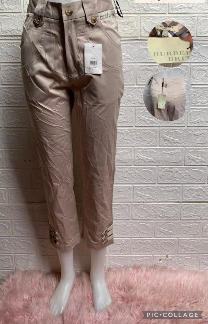 Burberry pants, Women's Fashion, Bottoms, Other Bottoms on Carousell