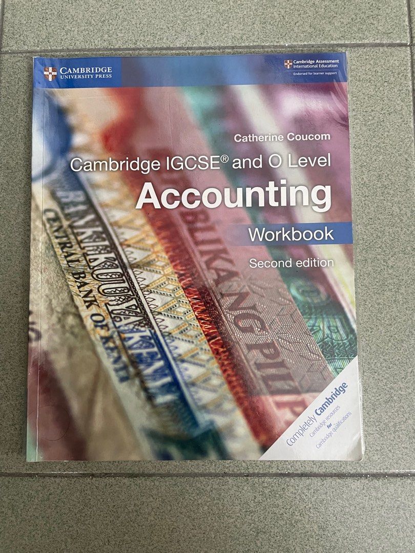 Cambridge Igcse Accounting Coursebook Hobbies And Toys Books And Magazines Textbooks On Carousell