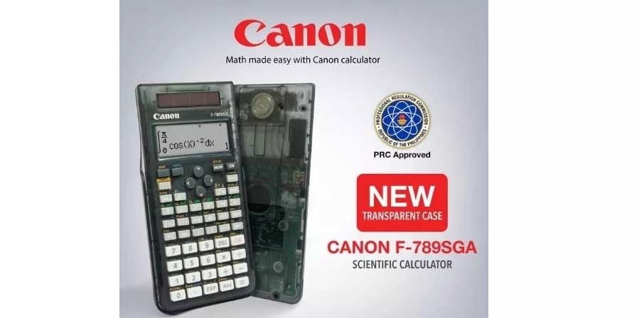 Canon F-789SGA Scientific Calculator, Computers & Tech, Office ...
