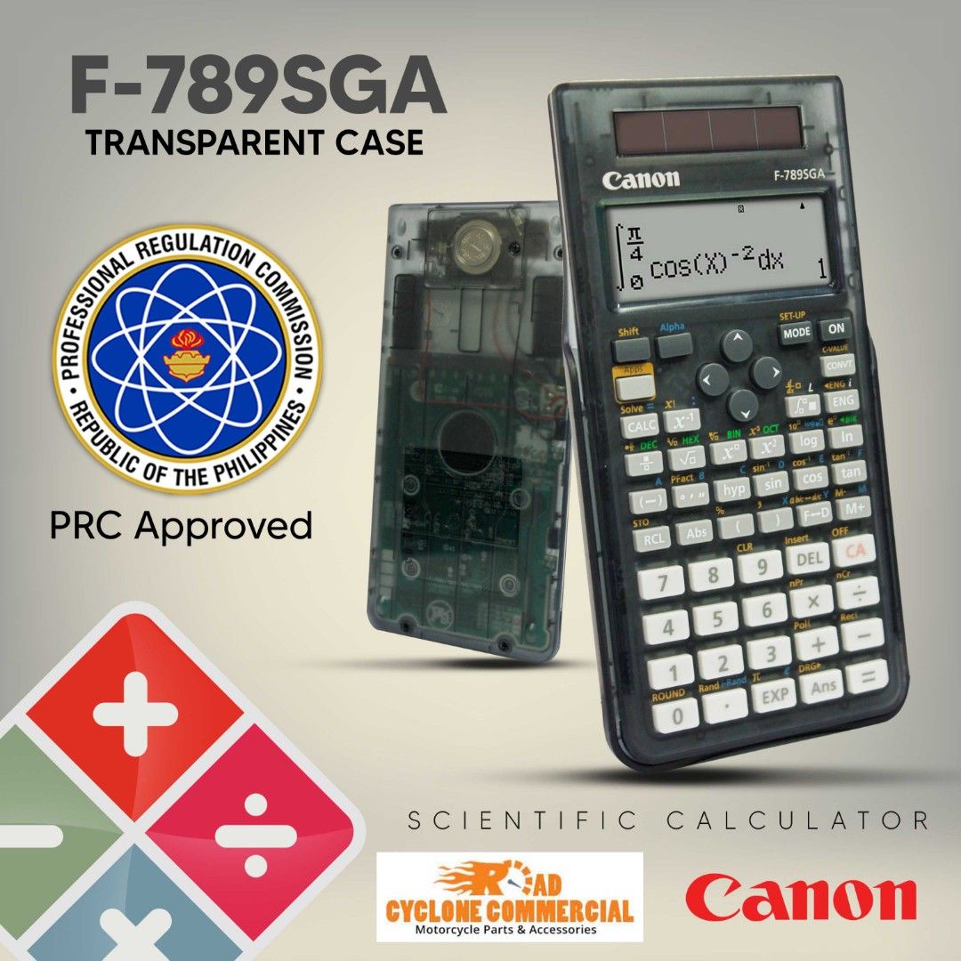 Canon F-789SGA Scientific Calculator, Computers & Tech, Office ...