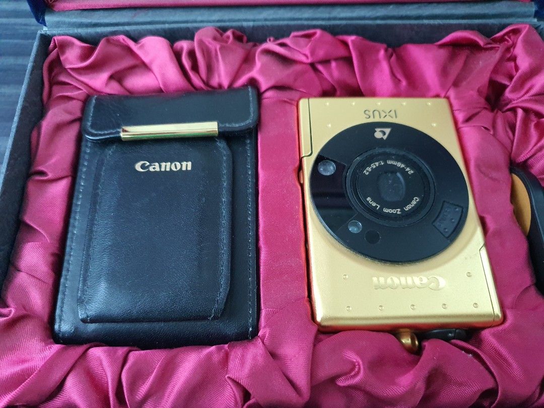 Canon Ixus limited edition in gold 60th anniversary, Photography ...