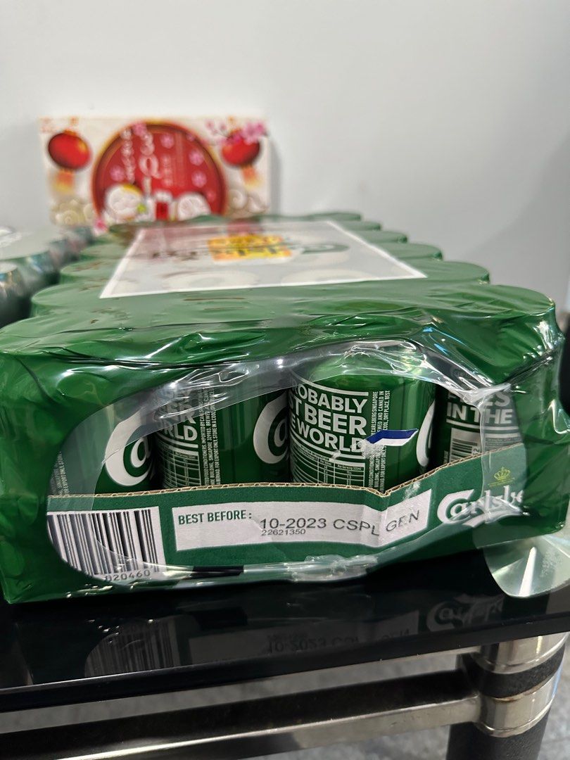 1 x Carlsberg Beer and 2 x Smooth Draught Carton, Food & Drinks ...