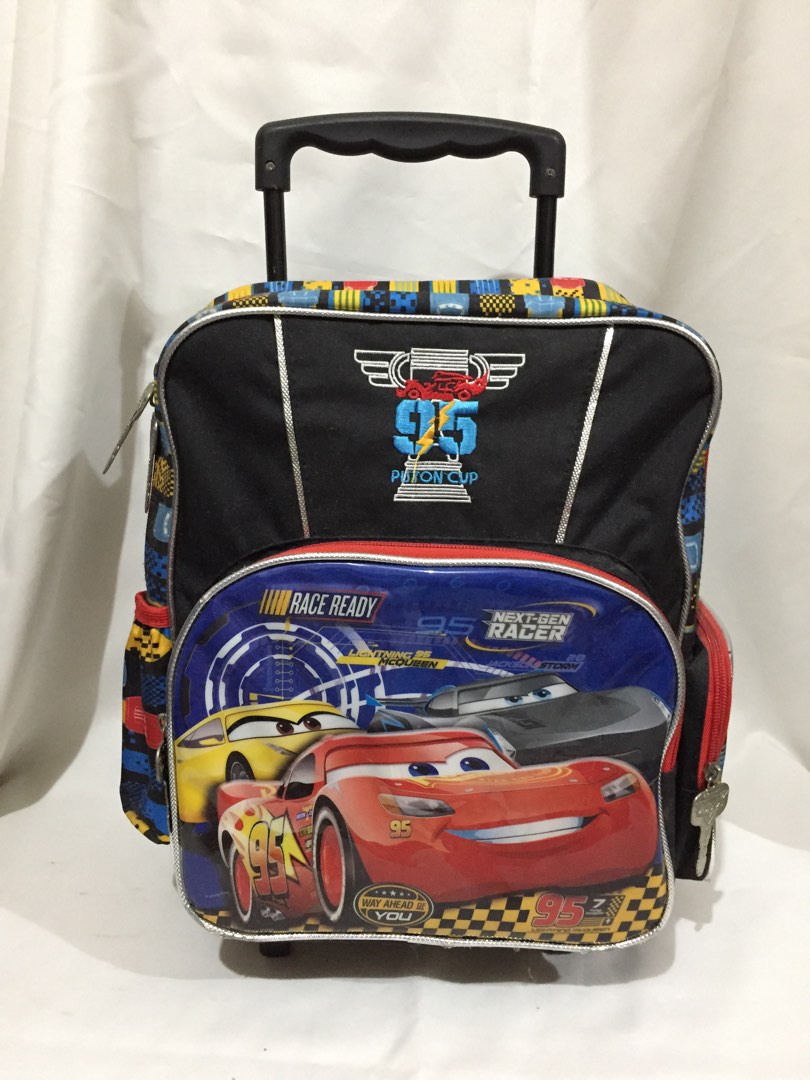 Cars Trolley Backpack, Babies & Kids, Babies & Kids Fashion on Carousell