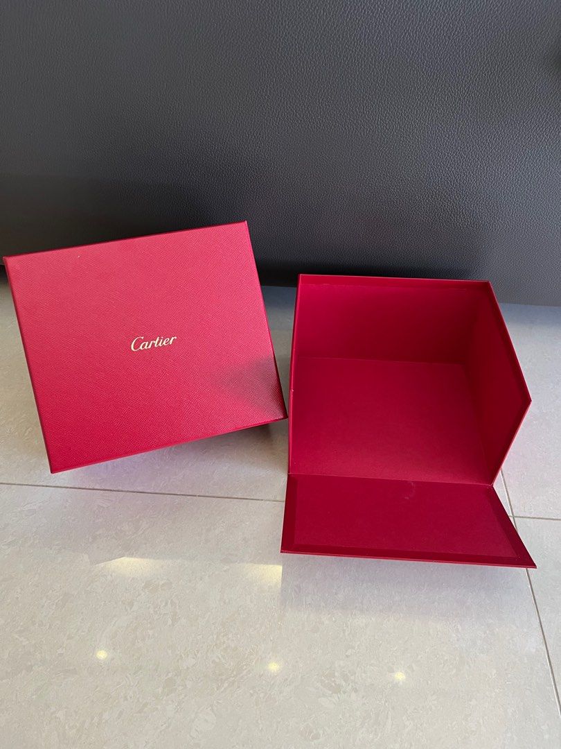 Cartier Watch Box, Women's Fashion, Watches & Accessories, Other ...