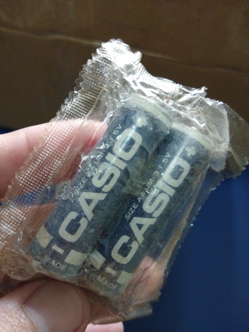 CASIO Vintage Battery, Hobbies & Toys, Collectibles & Memorabilia ...