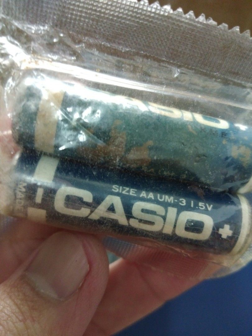 CASIO Vintage Battery, Hobbies & Toys, Collectibles & Memorabilia ...