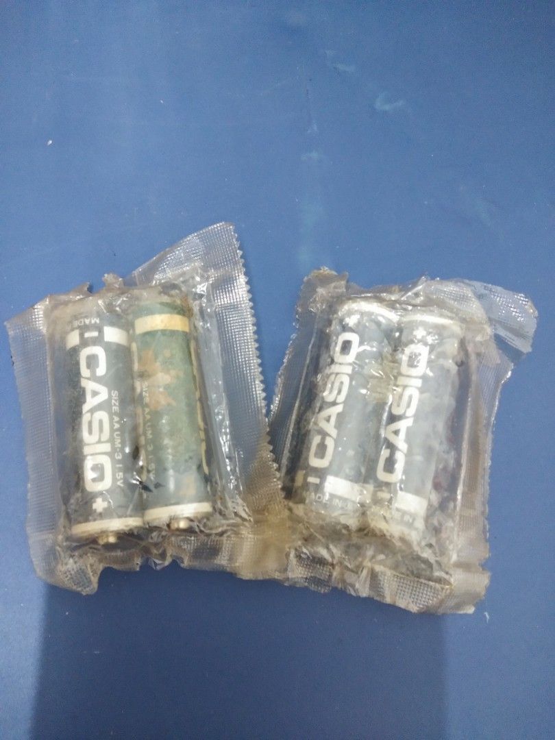 CASIO Vintage Battery, Hobbies & Toys, Collectibles & Memorabilia ...