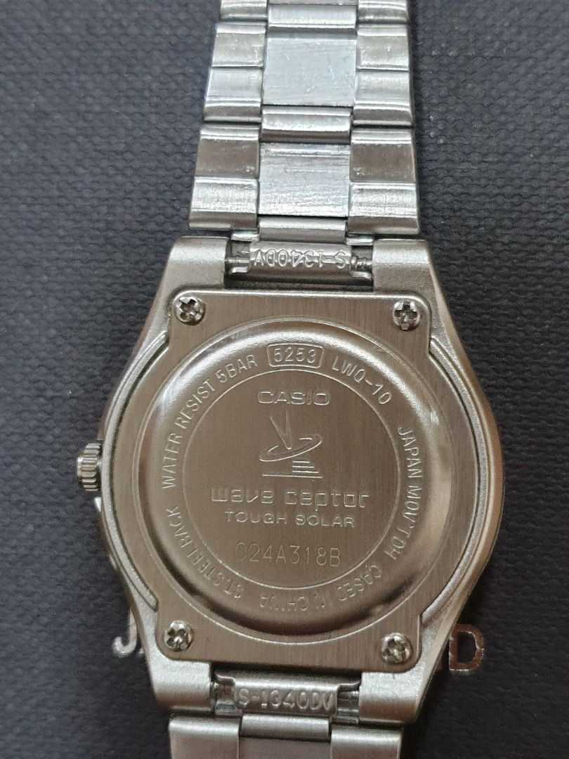 Casio Watch Wave Ceptor Tough Solar 5253 *JA, G-shock, Men's Fashion, Watches & Accessories ...