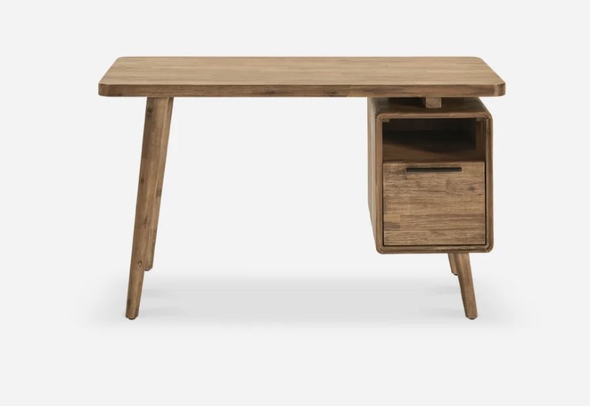 Castlery Wood Study Table, Furniture & Home Living, Furniture, Tables ...