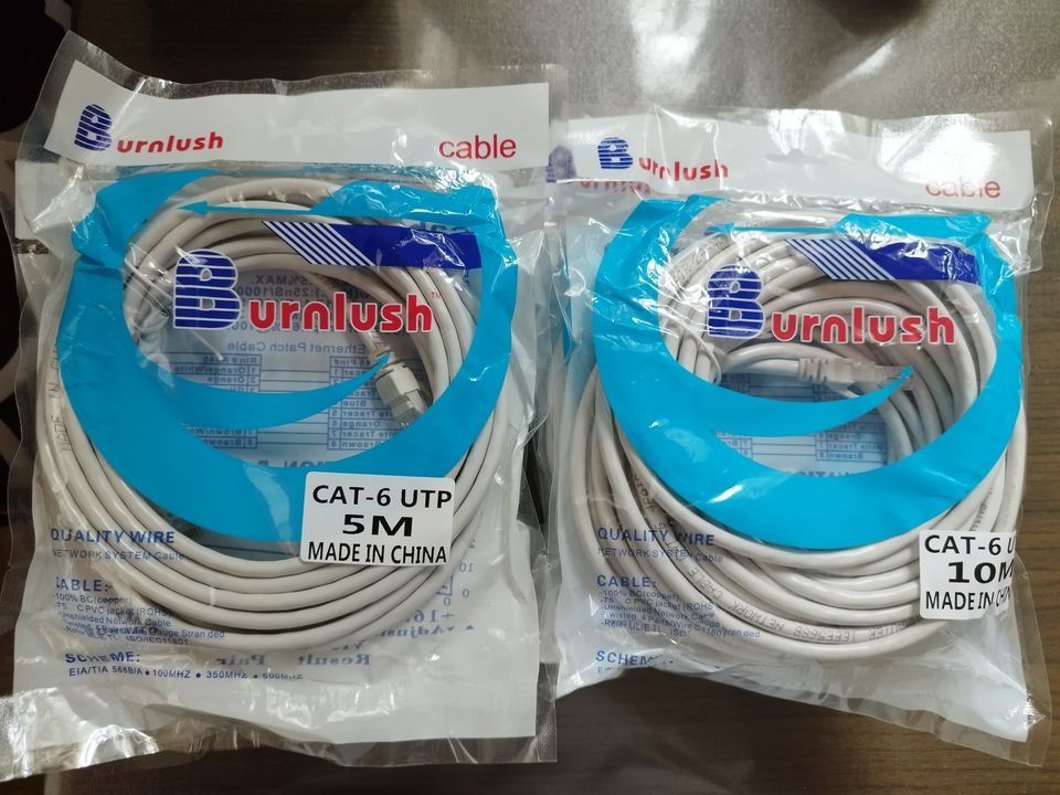 CAT6 Internet Cable RJ45 CAT6E LAN Cable UTP 8 Wires Ethernet Lan ...