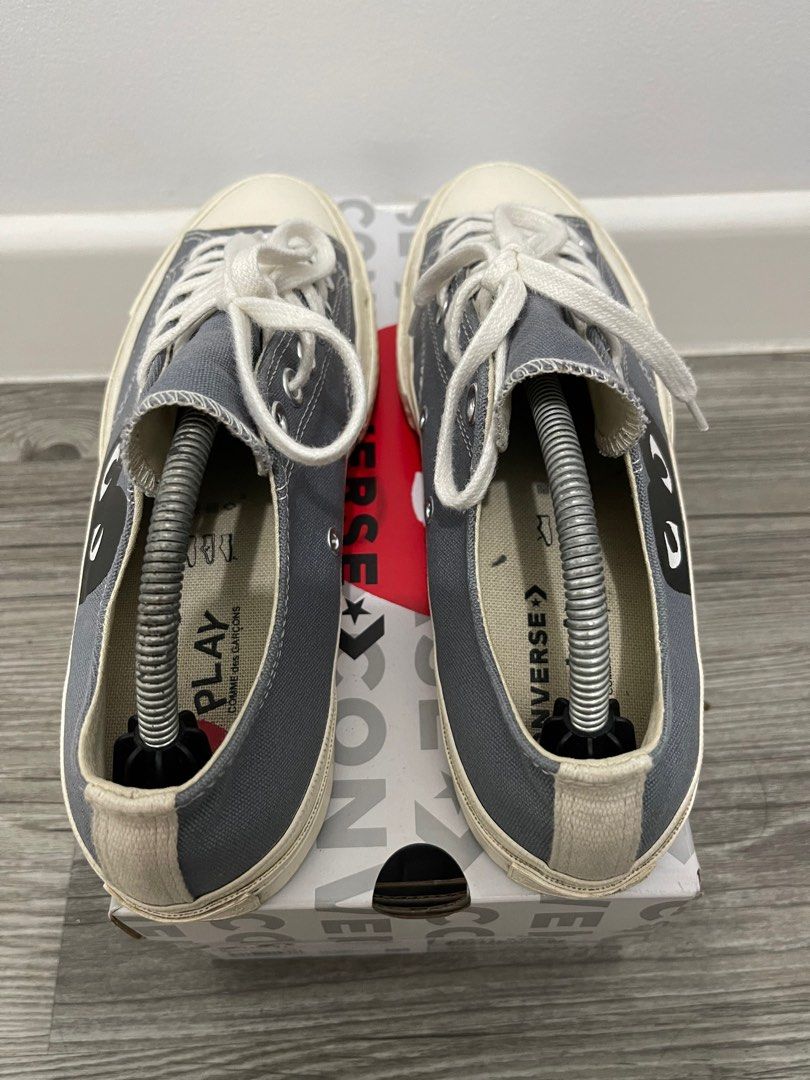 CDG x Cons Black Heart (gray), Men's Fashion, Footwear, Sneakers on ...