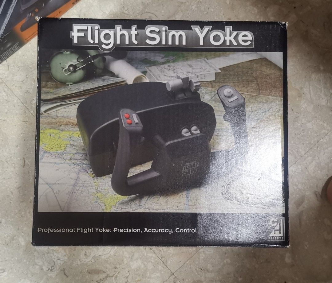 CH Yoke TFRP Thrustmaster Rudder pedal + Xplane 11, Hobbies & Toys ...