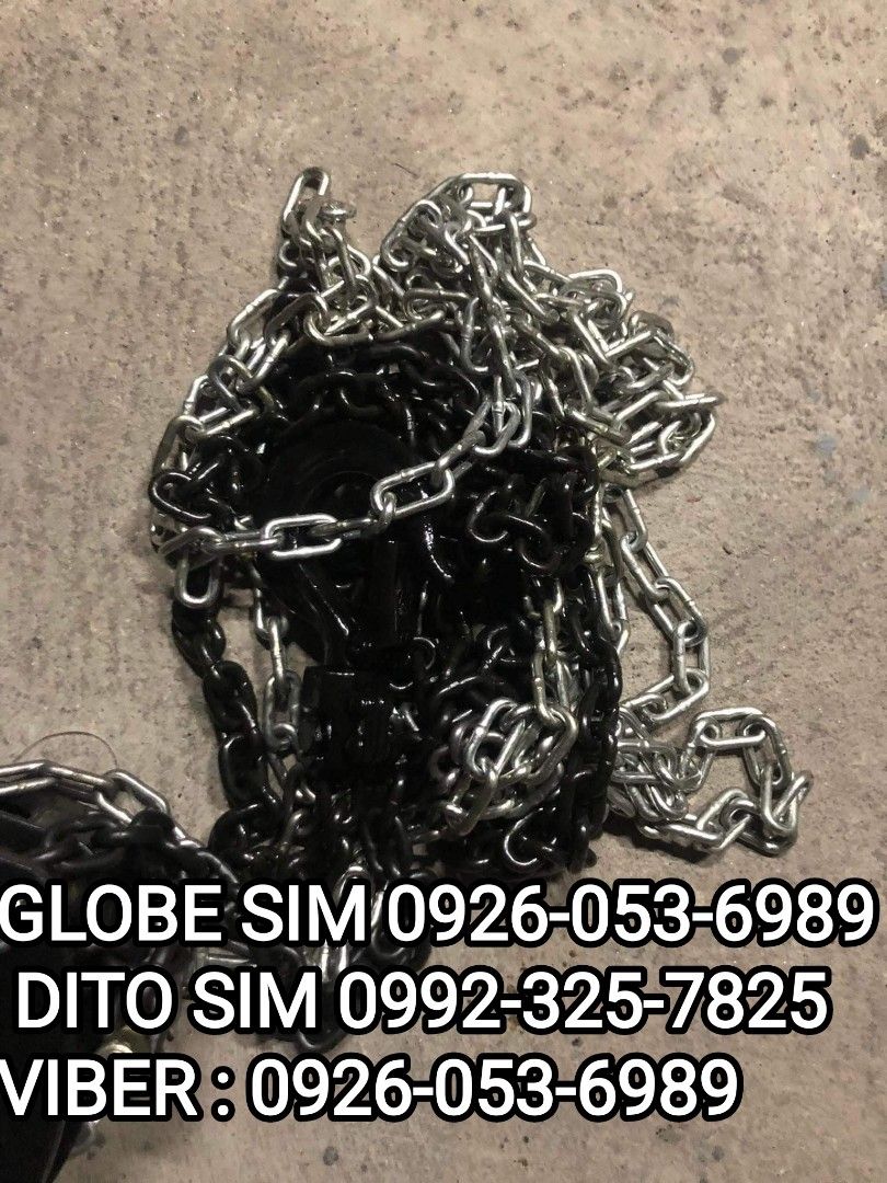 Chain block (toyu), Commercial & Industrial, Construction & Building ...