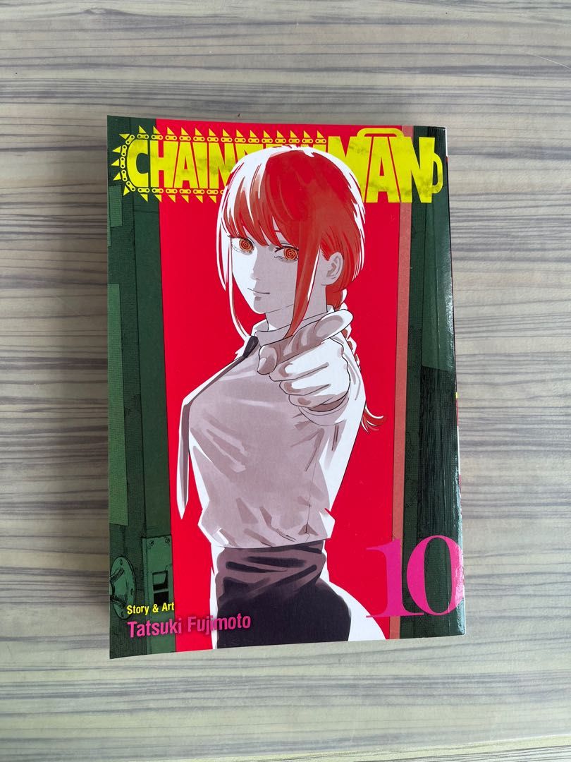 Chainsaw Man Manga Vol 10 Makima Cover, Hobbies & Toys, Books & Magazines, Comics & Manga on ...