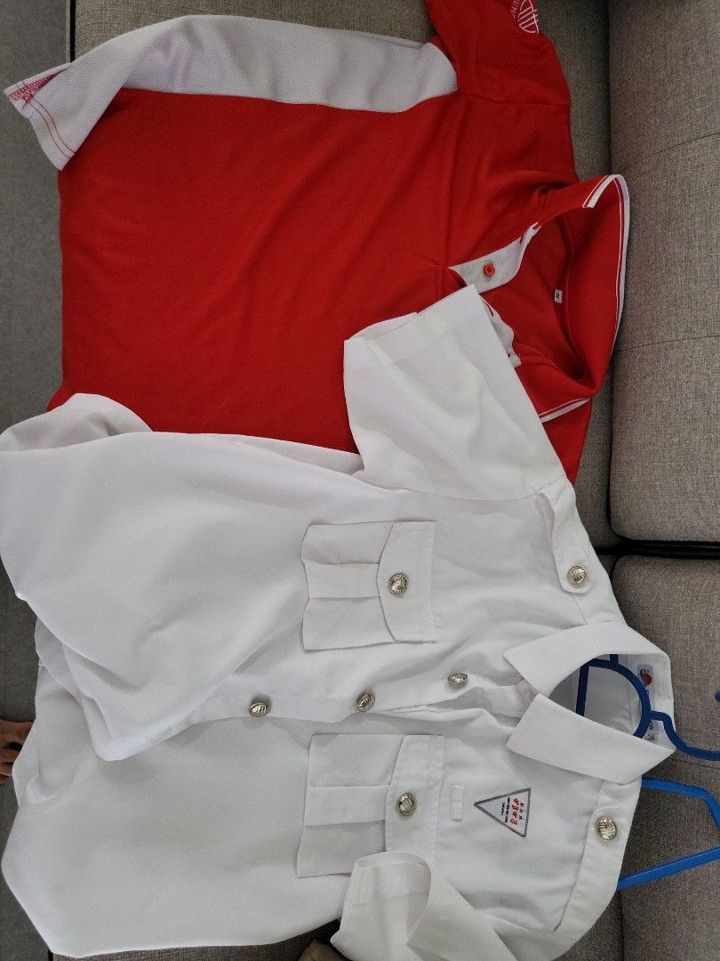 Chung Cheng Main School Uniform and PE t shirt, Men's Fashion, Tops ...