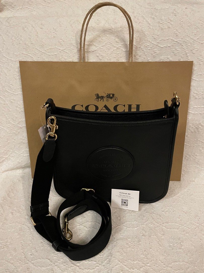 Coach Dempsey File Bag, Women's Fashion, Bags & Wallets, Cross-body ...